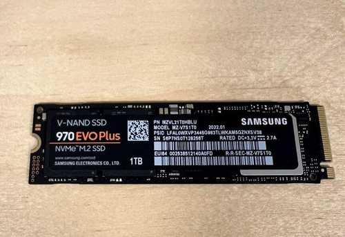 Samsung 970 EVO plus 1tb SSD
