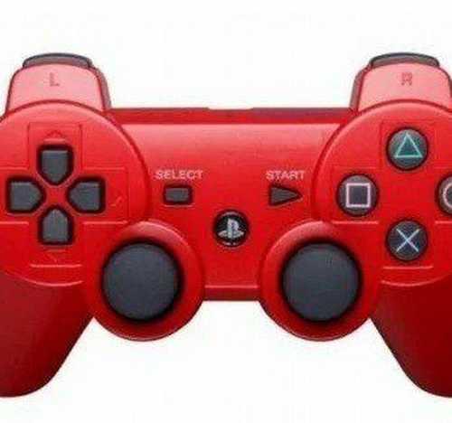 Беспроводной джойстик для PS3 (Bluetooth) Красный