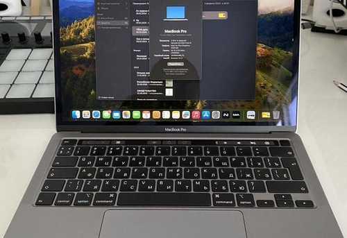 MacBook Pro 13 (2020), 512 ГБ, Core i5, 2 ГГц, RAM 16 ГБ, Intel Iris Plus Graphics