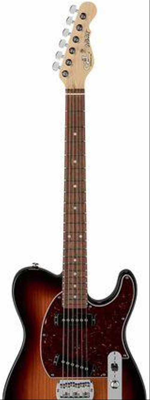 G&L FD asat Special 3-Tone Sunburst CR, с чехлом