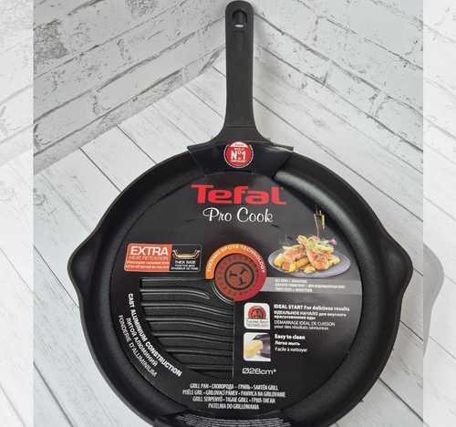 Сковорода гриль Tefal pro cook 26 см