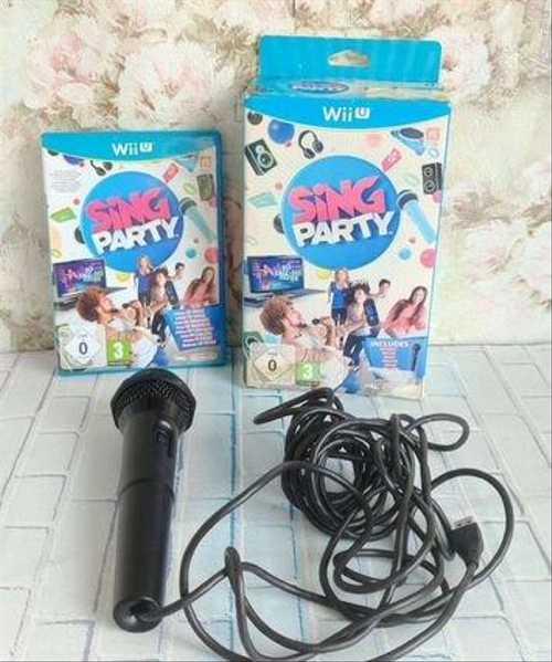 Игра Sing Party и микрофон для Nintendo Switch
