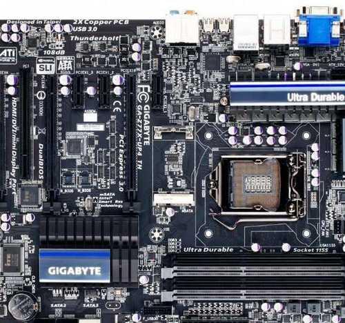 Материнская плата gigabyte ga-z77x-up4 th Rev 1.0