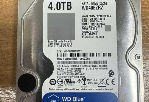 Жесткий диск 3.5" WD 4Тб