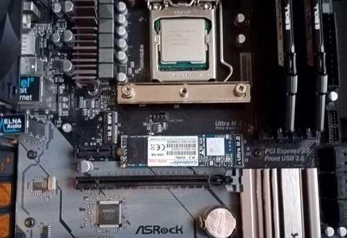 9900k+ASRock Z370Pro4+16gb 4000