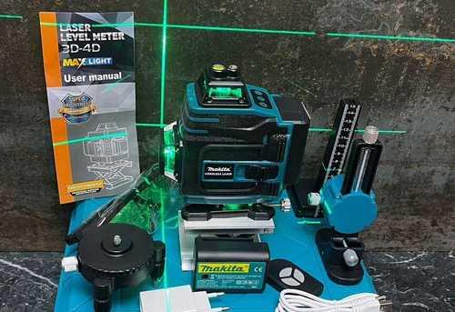 Лазерный уровень makita 4D нивелир 16 линий