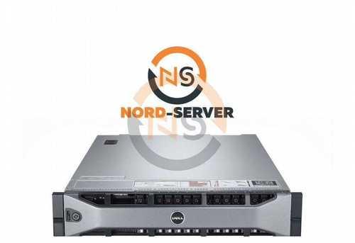 Сервер dell R720 16SFF 2x E5-2680 96GB 750W