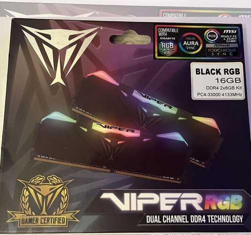 Оперативная память ddr4 viper 4133