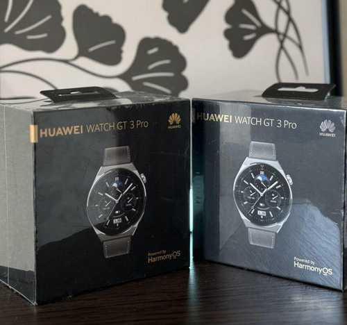 Смарт часы huawei watch gt 3 pro новые