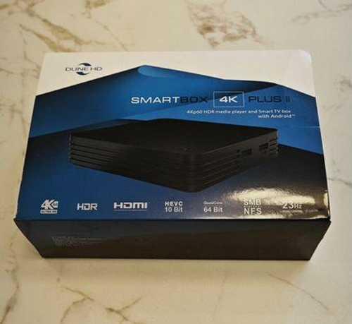 Медиаплеер Dune HD Smart Box 4K Plus II