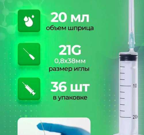 Шприцы 20мл