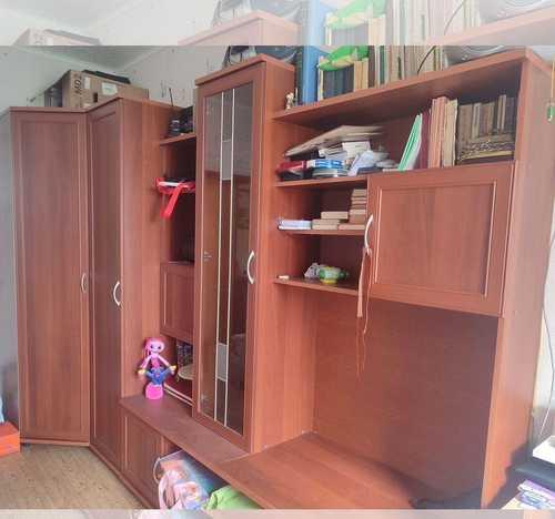 Стенка в гостиную со шкафом бу