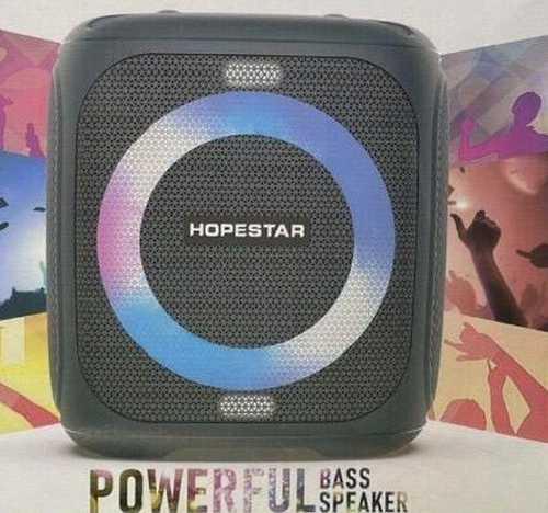 Колонка hopestar 100w убийца jbl с микрофоном