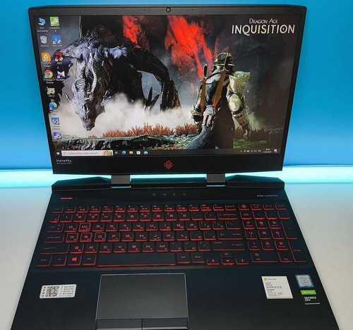 Игровой ноутбук HP: i5, GTX1650, 8GB, 512GB, 144HZ