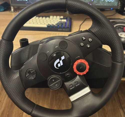 Руль logitech driving force gt