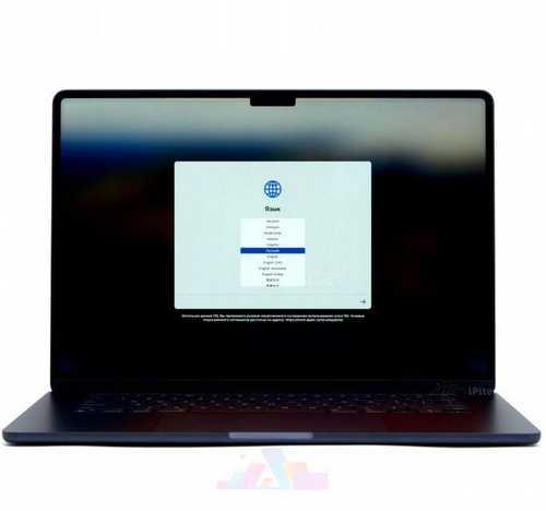 MacBook Air 15 (2024) M3 (8CPU/10GPU/8GB/512GB) Midnight (mryv3)