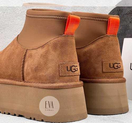 Угги женские Ugg Classic Mini Dipper Chestnut