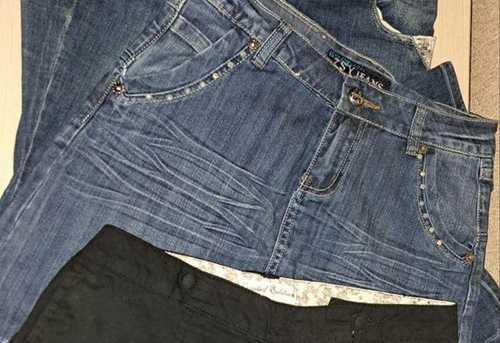Джинсы, джинсовая юбка, шорты