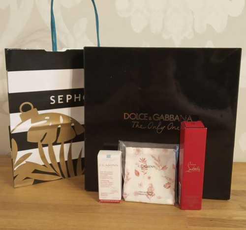 Набор Christian Louboutin Dolce Gabbana  Clarins