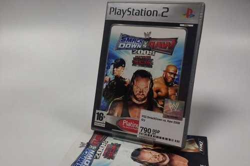 PS2 SmackDown vs. Raw 2008 бу