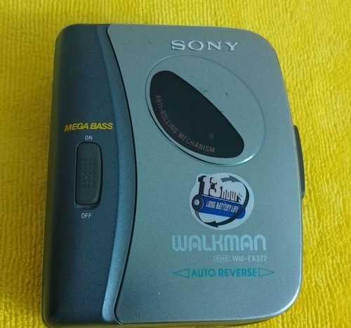 Кассетный плеер sony walkman wm ex 322