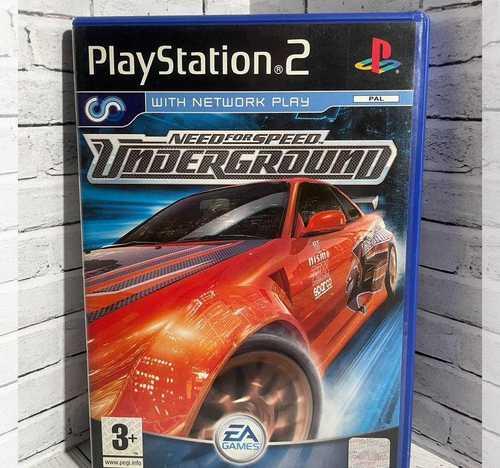 Need for speed Underground Игра PS2 легенда