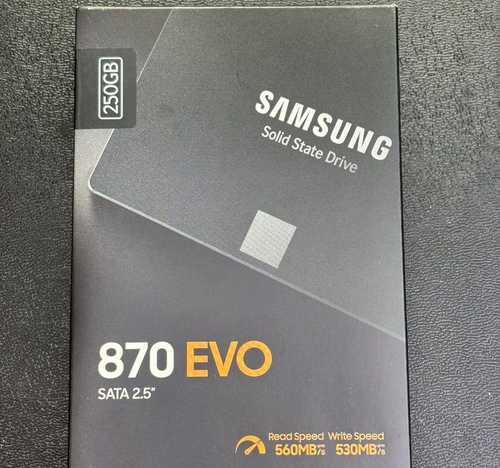 SSD Samsung 870 EVO 250GB