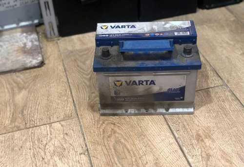 Аккумулятор Б/У 60 ампер Varta