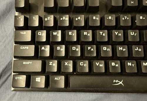 Игровая механическая клавиатура Hyper x