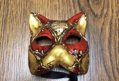 Венецианская маска Кошачья Венеция Италия