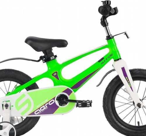 Велосипед sitis aero AER-14 (2022) Green Tag1124