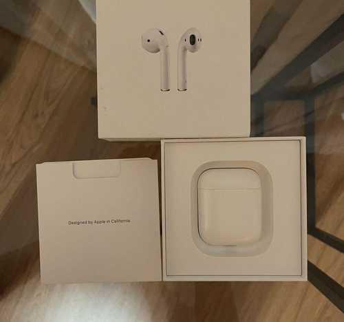 Наушники apple airpods