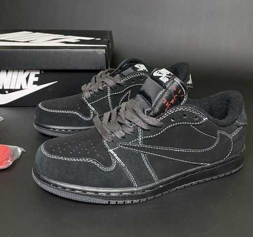 Кроссовки Nike Air Jordan 1 low x travis scott