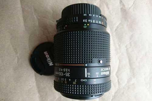 Объектив Nikon AF nikkor 35-105mm f3.5-4.5