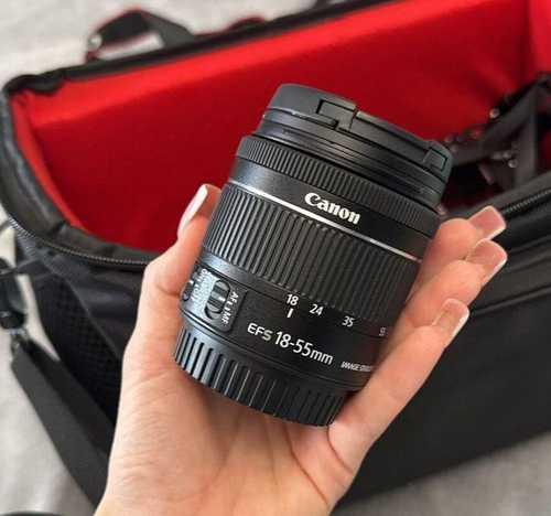 Оъектив efs 18-55mm canon