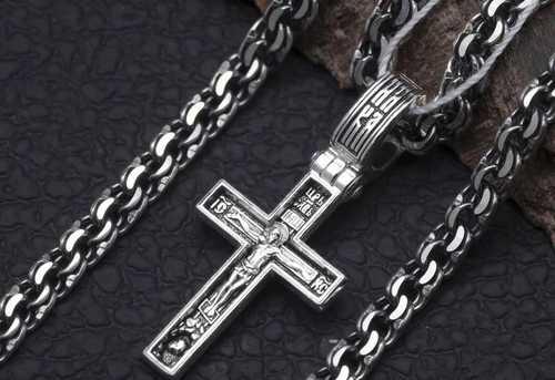 Серебряный крест.Крестик серебро 925