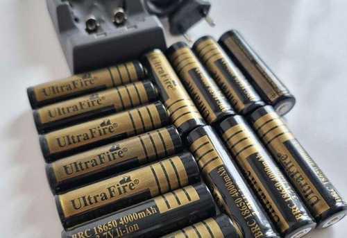 Лучшие аккумуляторы 18650 UltraFire + зарядка