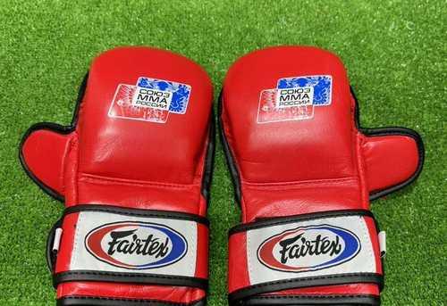 Перчатки для мма крабы Fairtex союз мма