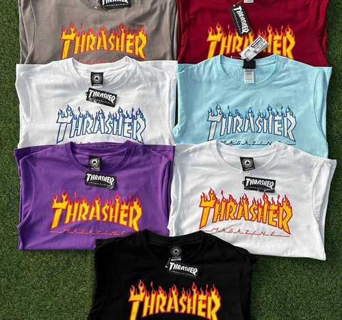 Футболки Thrasher Flame Logo (хит 2024)