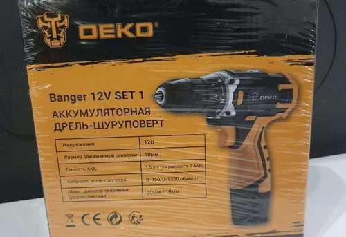 Шуруповерт deko 12v