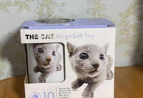 Коллекционная кружка The cat с игрушкой