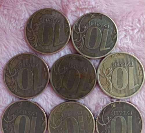 Монеты10рублей 2012года