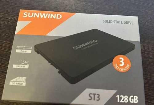 SSD накопитель SunWind 128гб