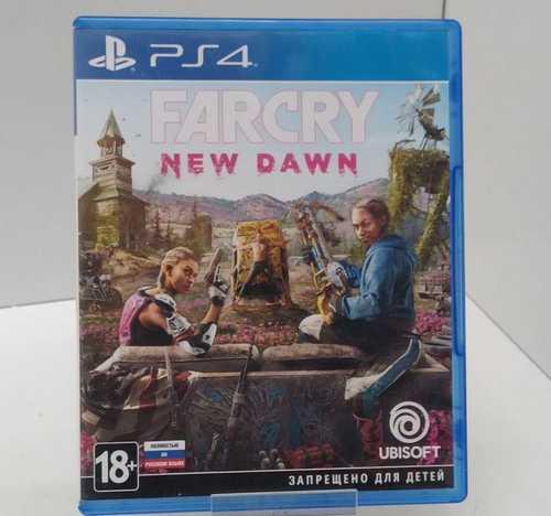 Игровые диски. Sony Playstation 4 Far Cry New Dawn