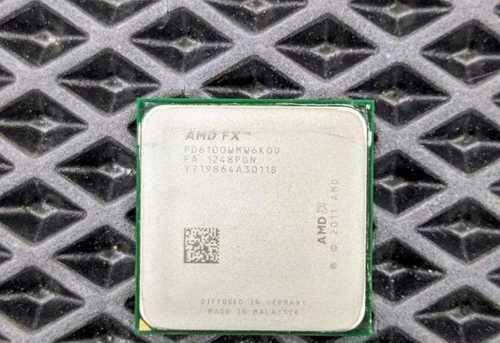 Процессор AMD FX-6100, AM3+, 6 ядер