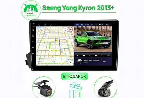 Магнитола андроид Teyes CC3 2k Ssang Yong Kyron 20