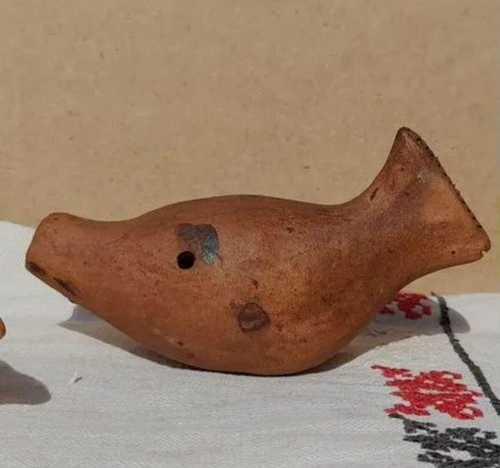 Русская народная глиняная игрушка