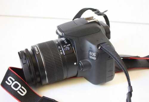 Canon 1200D с объективом