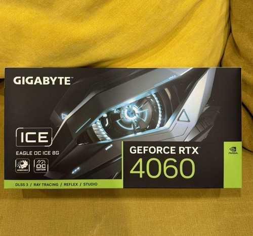 Видеокарта Gigabyte RTX4060 eagle OC ICE 8GB