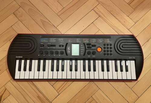Синтезатор Casio SA-78 розовый